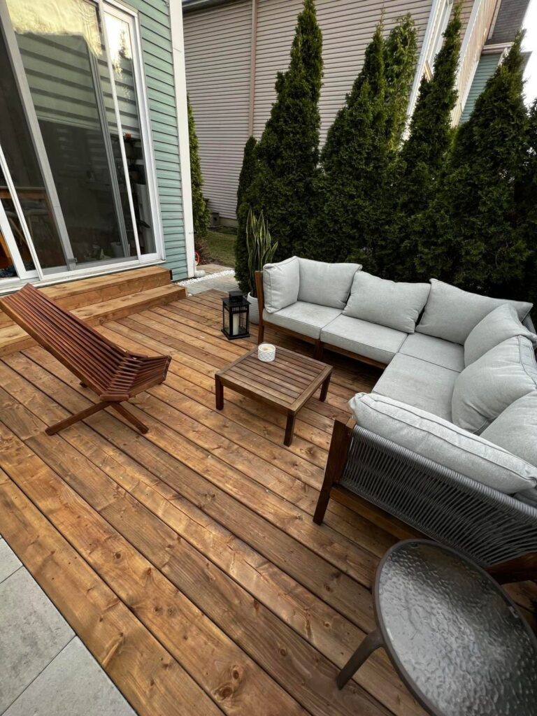 How do I create double joists for my terrace? - YeedGroup